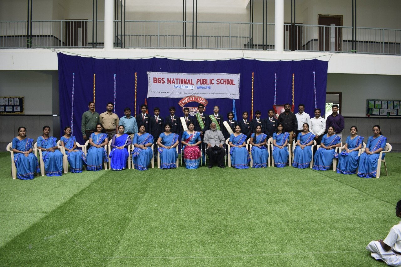 INVESTITURE CEREMONY – BGS NATIONAL PUBLIC SCHOOL, Bannerghatta